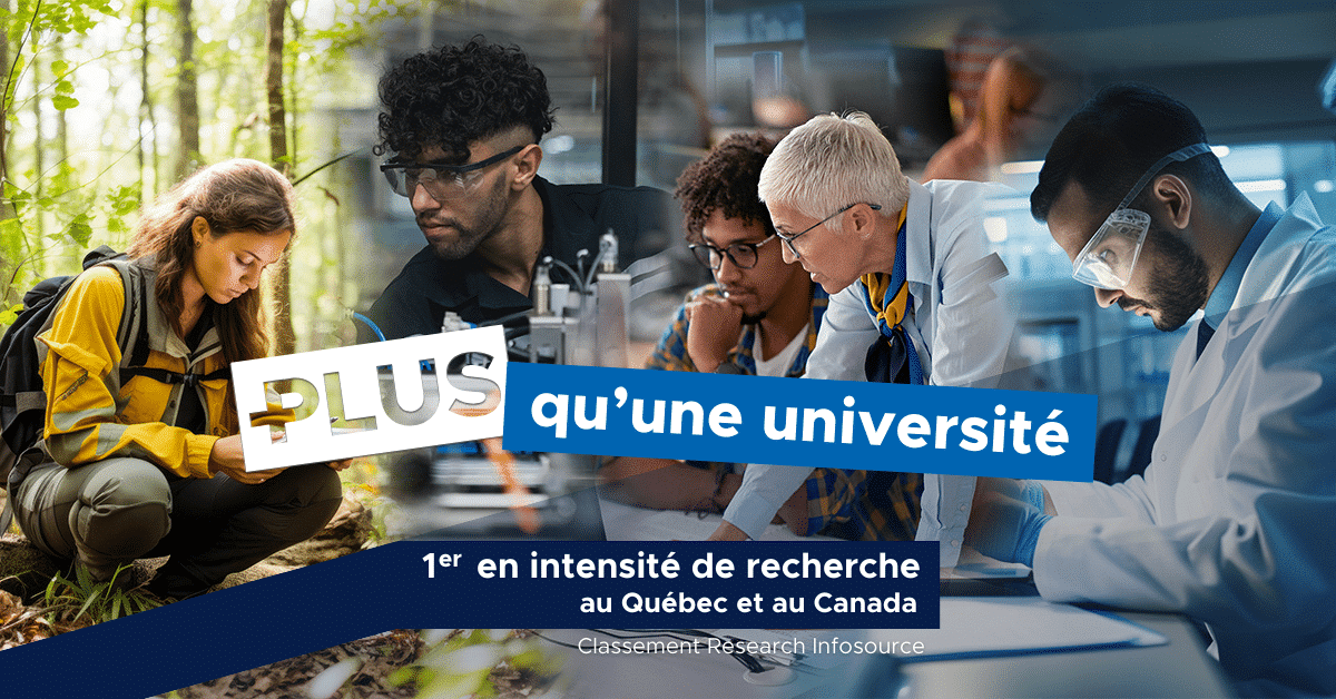 Intensité de recherche : l’INRS en première position au Canada | INRS ...